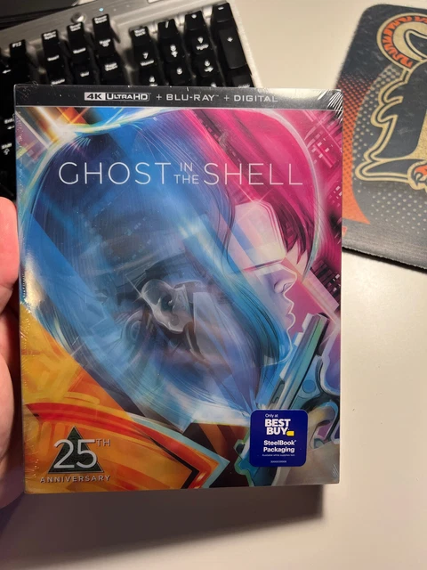 GHOST IN THE Shell 25th Anniversary Edition 4K/Blu-ray/Digital Steelbook - New £31.31 - PicClick UK