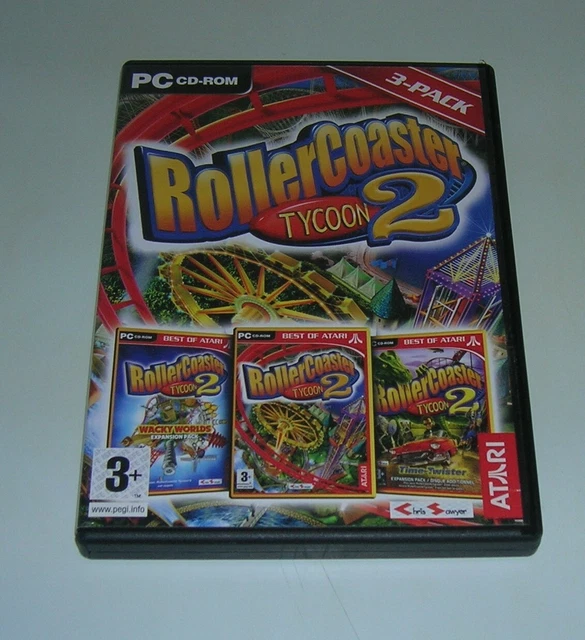 ROLLER COASTER TYCOON 2 Time Twister Expansion Pack - Jeu PC CD ROM EUR ...