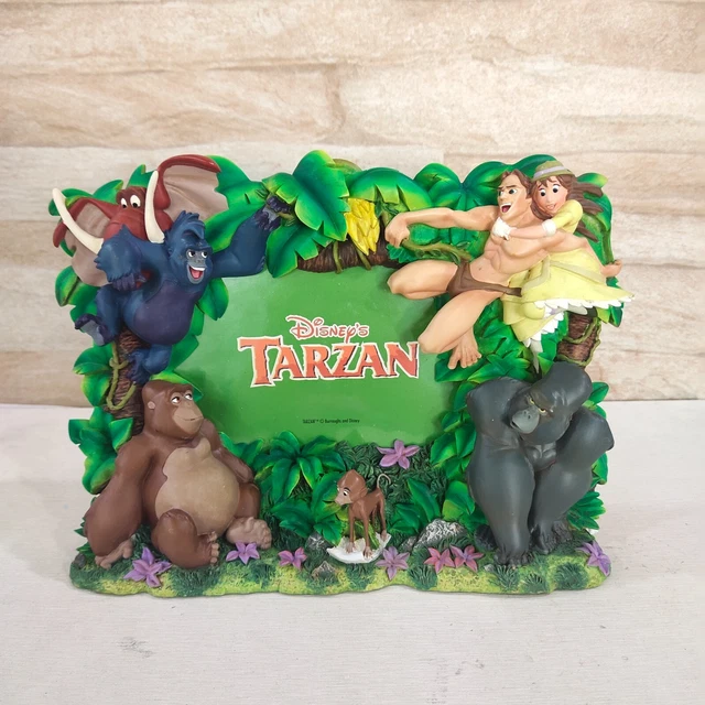 DISNEY TARZAN JANE Monkey Gorilla 3D Picture Photo Frame Figure ...