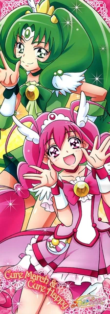 POSTER SMILE PRECURE Pretty Cure Glitter Force anime Miyuki Emily Nao ...