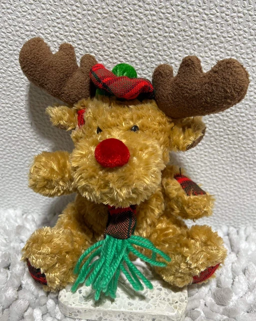 PLUSH RUDOLF Winter Christmas Reindeer Soft Plush Toy 7” £10.00 ...