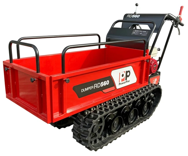 POWERPAC RAUPENDUMPER RD560P RAUPENTRANSPORTER DUMPER MINIDUMPER ...