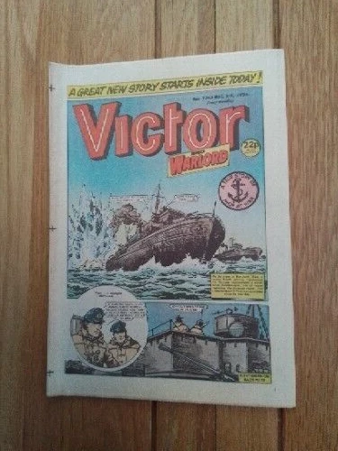 VINTAGE VICTOR COMIC - War & Sports Comic for Boys - No1346, Dec 6 1986 ...