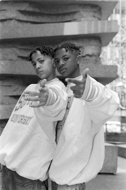 RAP GROUP KRIS Kross appears in a portrait taken on February 24, - Old ...