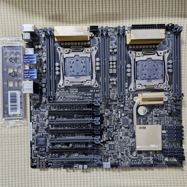 ASUS SERVERBOARD Z10PE-D8 WS : LGA 2011-3 C612 DDR4 Quad LAN AST2400 ...