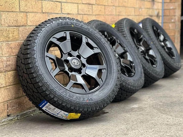 4X BRAND NEW Hilux Rogue 18” wheels and New AT tyres. Fits Prado ...