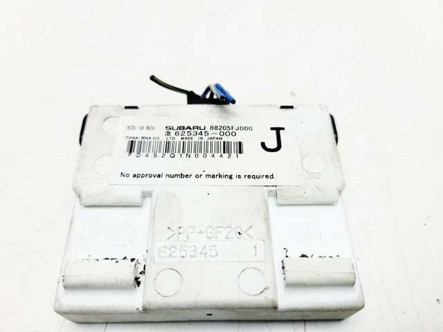 SUBARU XV MK1 Immbolizer Control Module Ecu 88205Fj000 2012 £23.99 ...