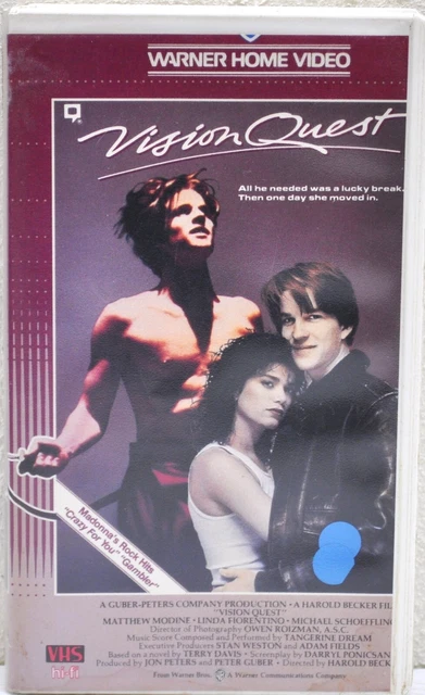 VISION QUEST VHS Warner Home Video 11459 £11.92 - PicClick UK