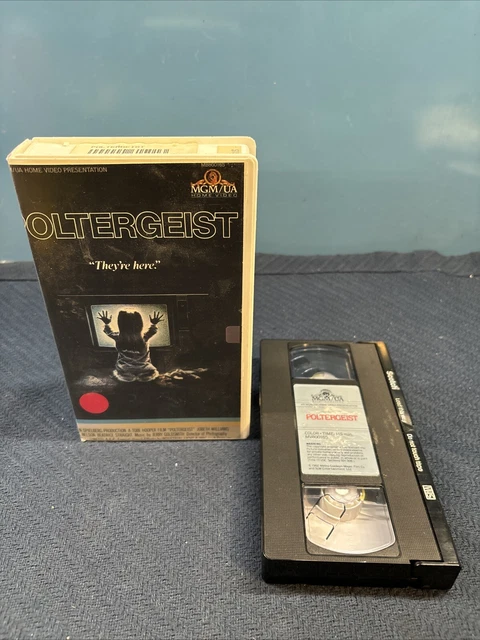 1982 POLTERGEIST MGM/UA HOME VIDEO PRESENTATION VHS MOVIE PG £15.16 ...