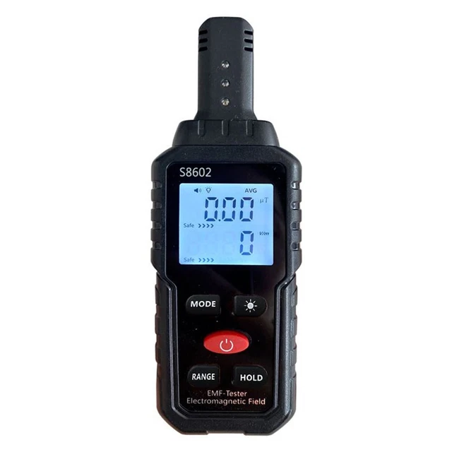 RADIOMETER DIGITAL RADIATION Dosimeter Geiger Electromagnetic Radiation ...