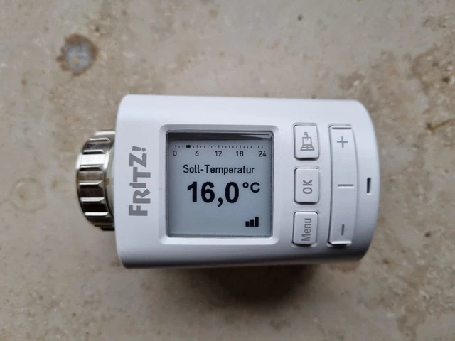 AVM FRITZ! DECT 301 Funk-Heizkörperthermostat - Weiß (20002822) DEFEKT ...