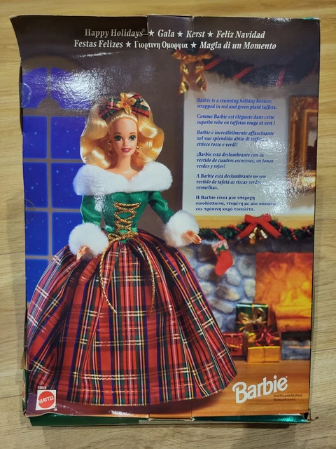 VINTAGE HAPPY HOLIDAYS Gala Barbie Doll £42.28 - PicClick UK