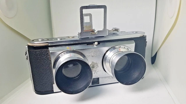 ILOCA STEREO RAPID 3D Stereogram 2.8 35mm Vintage Rare with Sports ...