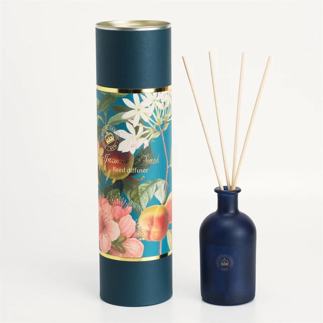 ROYAL BOTANIC GARDENS Kew - Alcohol Free Reed Diffuser - Jasmine Peach ...