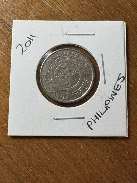 🔥2011 PILIPINAS 1 Piso Jose Rizal Coin🔥Coat Of Arms Of The Philippines🔥 ...