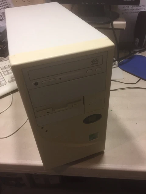 COMPLETE PENTIUM 200 MMX Windows 98 retro computer gaming IBM PC DOS ...