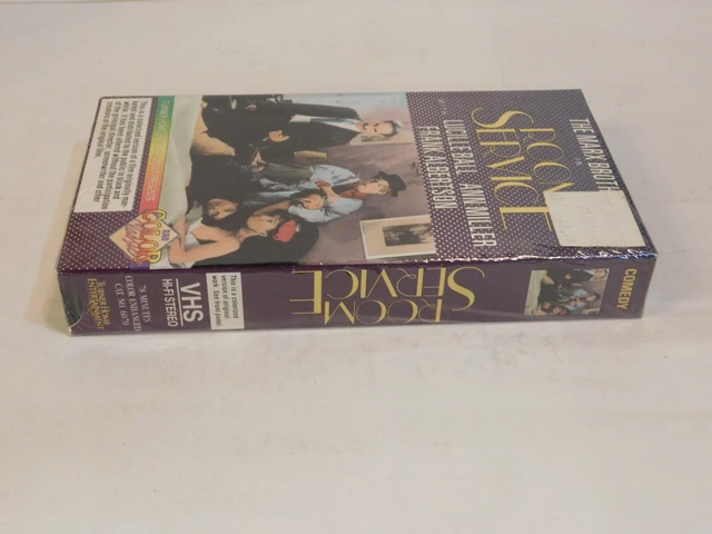 ROOM SERVICE COLORIZED (VHS, 1991) in color The Marx Brothers Lucille ...