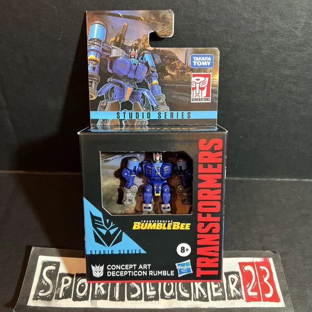TRANSFORMERS STUDIO SERIES Decepticon Rumble Core Class Bumblebee ...