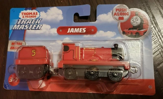 THOMAS & FRIENDS Track Master "JAMES" push along BRAND NEW IN PACKAGE £ ...