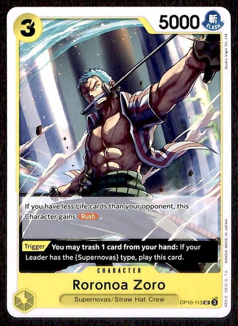 2025 ROYAL BLOOD Roronoa Zoro . #OP10-113 $2.75 - PicClick CA