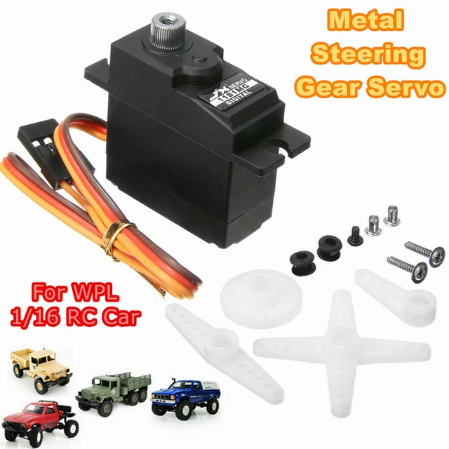 SERVO DE MÉCANISME de direction en métal amélioré, pour voiture WPL B14 ...