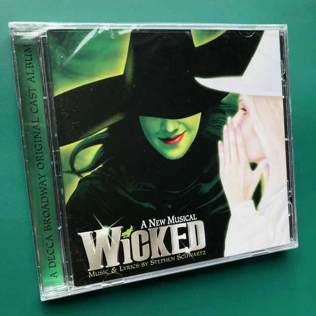 STEPHEN SCHWARTZ WICKED Broadway Cast Musical Soundtrack CD Wizard of ...