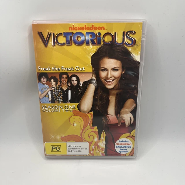 VICTORIOUS : SEASON 1 : Vol 2 (DVD, 2010) Volume - Freak The Freak Out ...