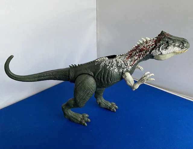 JURASSIC WORLD ALLOSAURUS Roar Attack Figure Camp Cretaceous Dinosaur ...