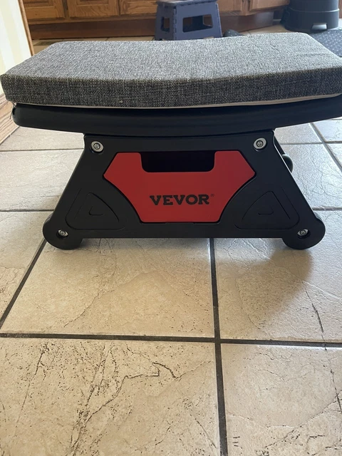 VEVOR MULTI FUNCTION Tool Stool Heavy Duty. Open box Small Crack In ...