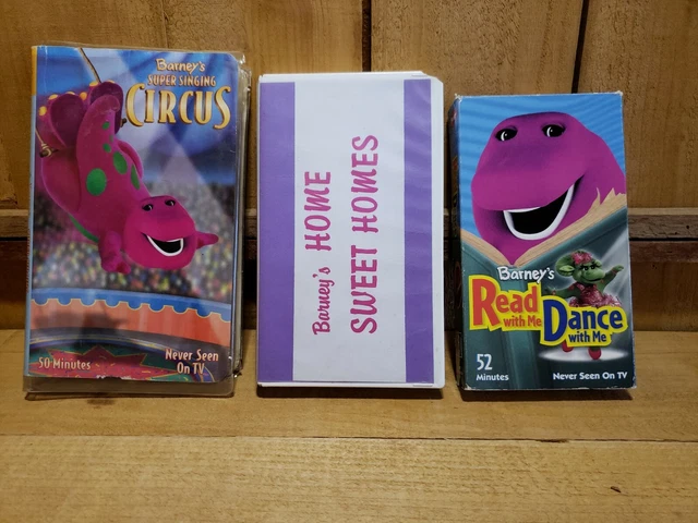 Barney Barneys Super Singing Circus Dvds 1282 Picclick Ca