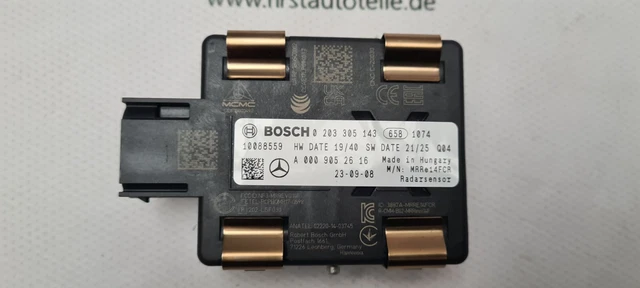 ORIGINAL MERCEDES-BENZ RADARSENSOR Distronic Radar Sensor A0009052616 ...