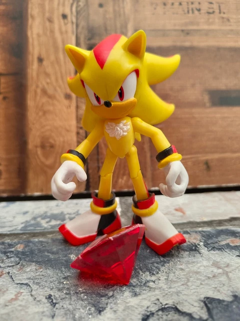 SONIC THE HEDGEHOG Super Shadow 4" Action Figure £49.95 - PicClick UK