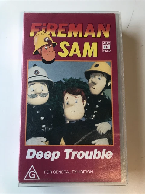 FIREMAN SAM VHS Deep Trouble 1995 ABC Australia Video Tape. $30.00 ...