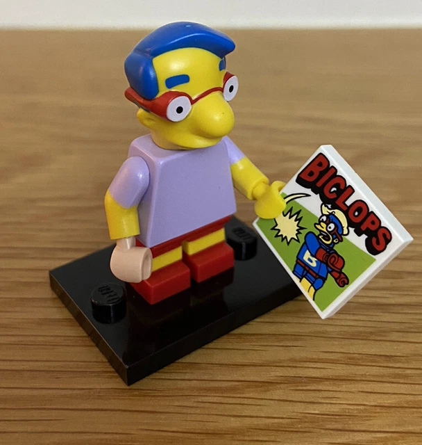 LEGO MILHOUSE VAN HOUTEN figure LEGO SIMPSONS MINIFIGURE SERIES 1 ...