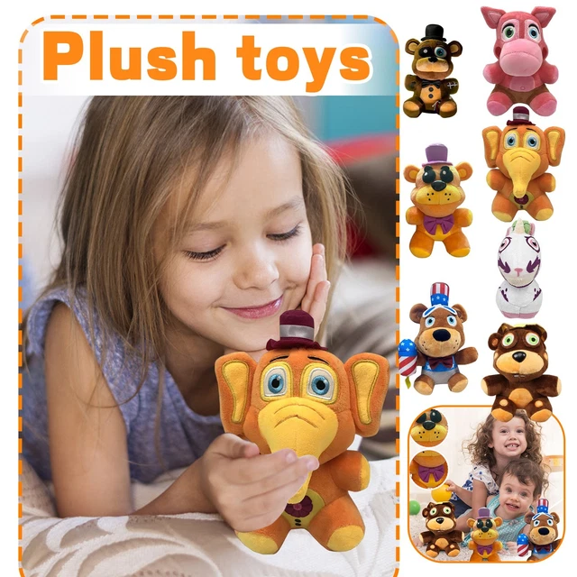 20 CM FIVE Nights at Freddy's Plush Doll, Soft Fredbear Plush Toy, FNAF ...