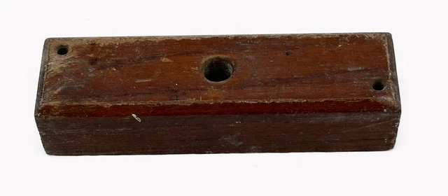 RARE EARLY WOODEN telephone connection block 4 terminals. £24.95 ...