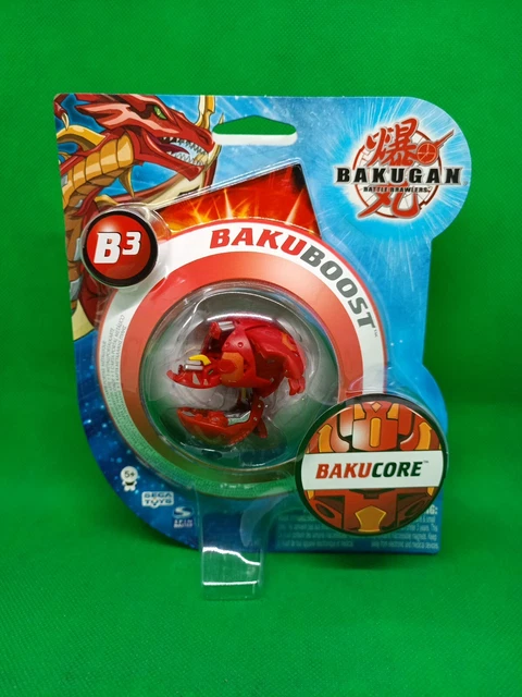 BAKUGAN - BATTLE Brawlers - Bakuboost -B3 - Bakucore - Fencer Red - New ...