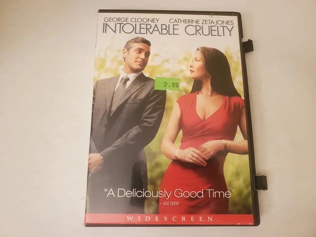 INTOLERABLE CRUELTY (DVD) $1.46 - PicClick CA