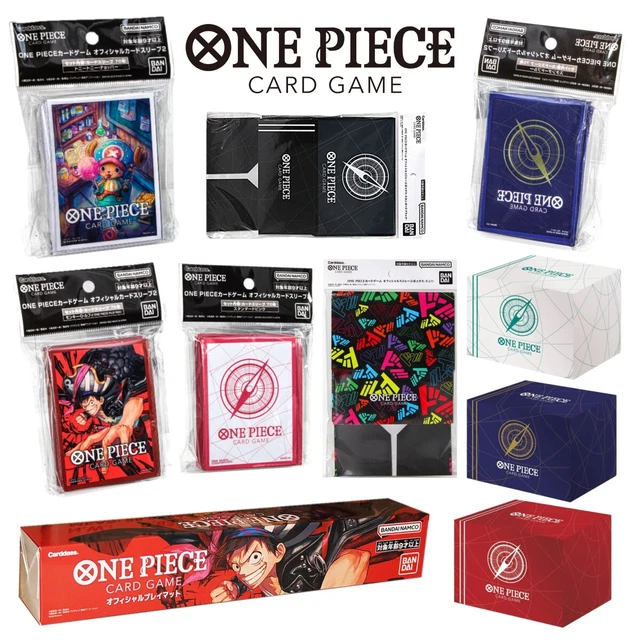 OFFICIAL ONE PIECE CCG Card Game Accessories Deck Storage Boxes Card ...