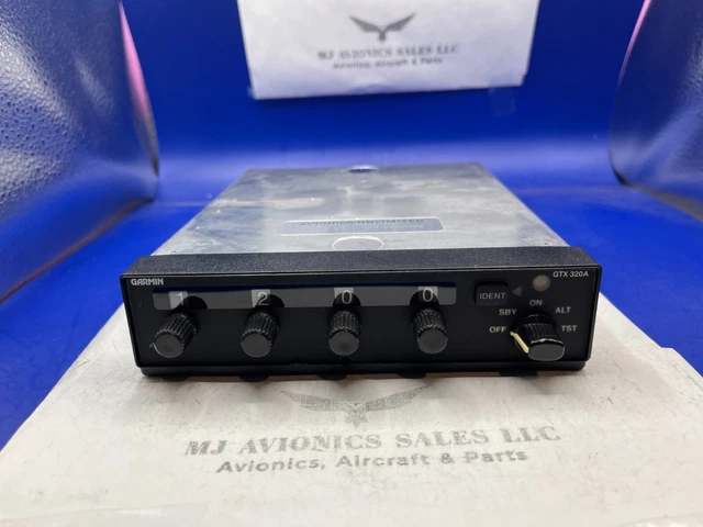 TRANSPONDEUR GARMIN GTX 320A Mode C P/N 011-00728-00 Avec Forme Faa ...