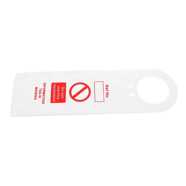 SCAFFOLD INSPECTION TAG Writable Safety Label for Scaffolding ...