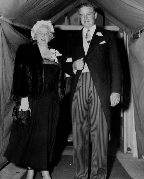 THOMAS J WATSON Jr And Mrs Harry Truman attending the wedding of M ...