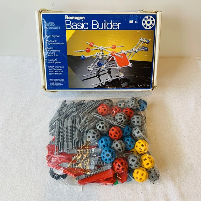 VINTAGE 1988 RAMAGON Construction System Basic Builder 4920 - Near ...