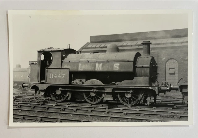LMS RAILWAY LOCOMOTIVE Photograph - 11447 Huddersfield D973 £2.99 ...