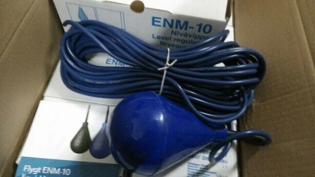 GENUINE FLYGT BLUE bulb type level switch ENM-10 13M 5828803 float ...