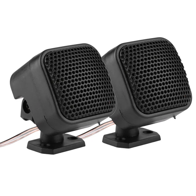 500W 2PCS CAR Small Square Speaker Loud Audio Music Tweeter Loudspeaker ...
