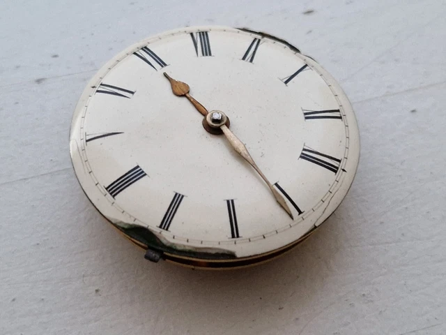 RARE RICHARD WEBSTER change Alley London watch movement fusee key ...