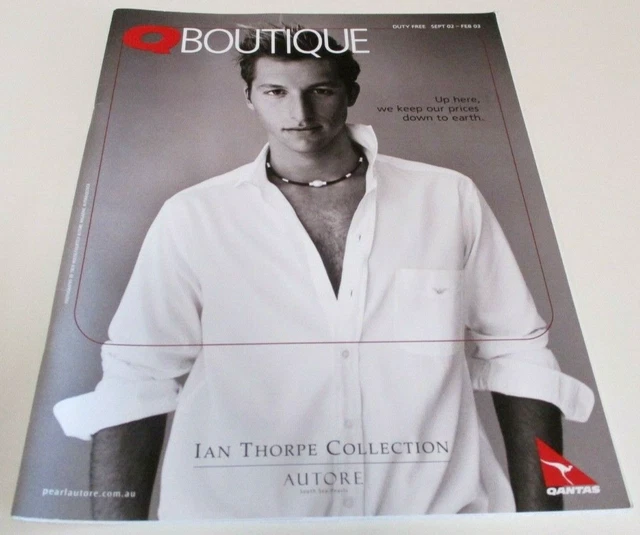 QANTAS AIRWAYS - Duty Free - In-Flight Magazine - Ian Thorpe - 41 Pages ...