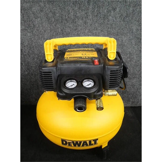 DEWALT DWFP55126 6-GALLON Pancake Style Air Compressor, 165 PSI Max, 2. ...