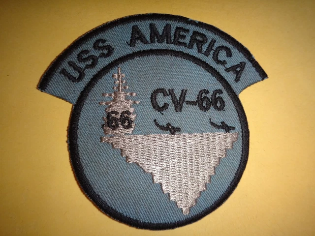 VIETNAM WAR US Navy Aircraft Carrier USS AMERICA CV-66 Patch £8.24 ...
